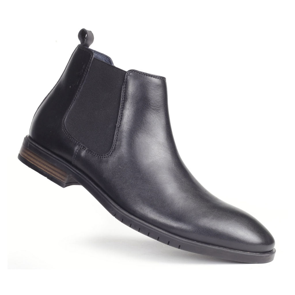 Black Chelsea Boots Men – Style & Comfort by Pierre Cardin