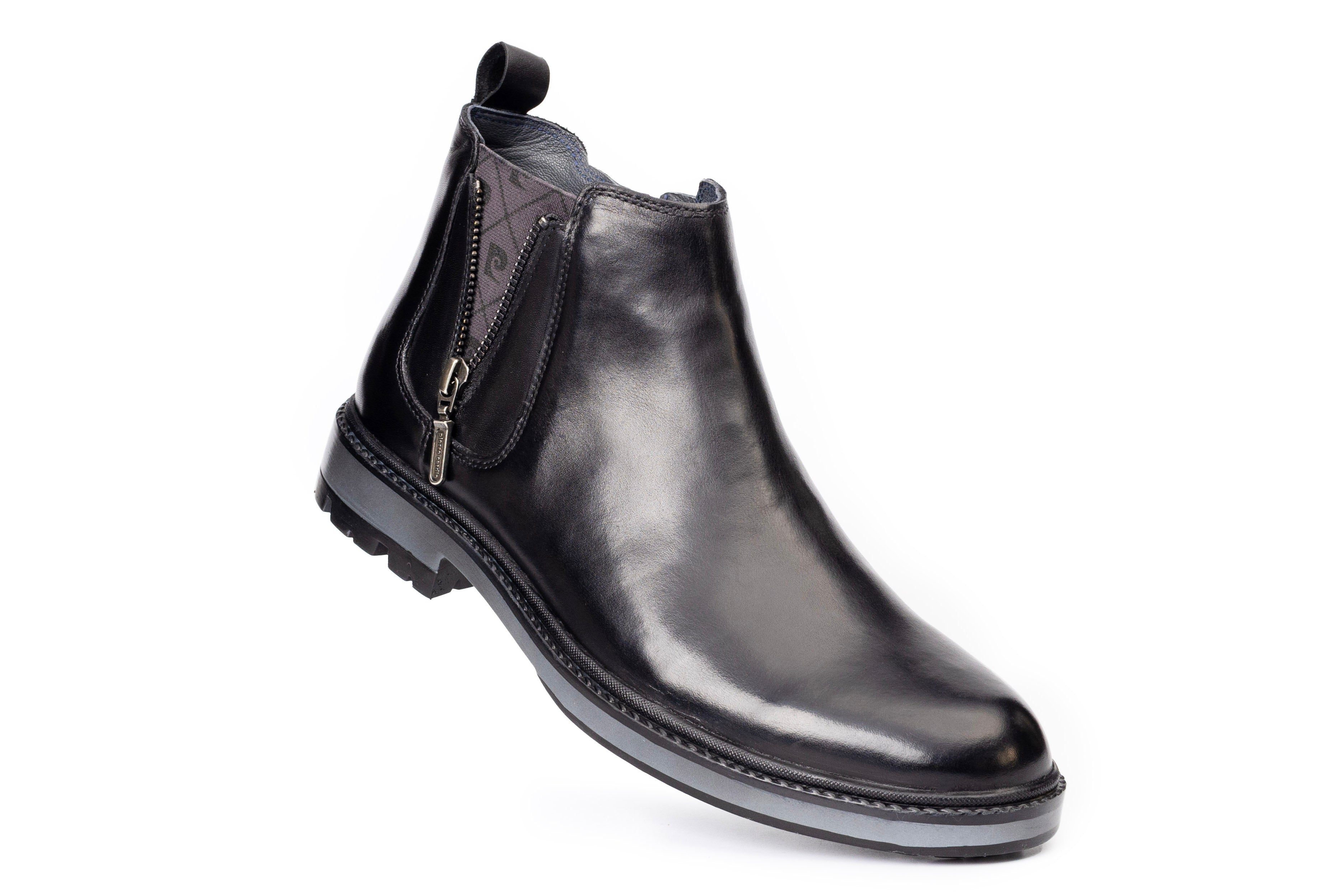 Black Chelsea Boots Men – Style & Comfort by Pierre Cardin